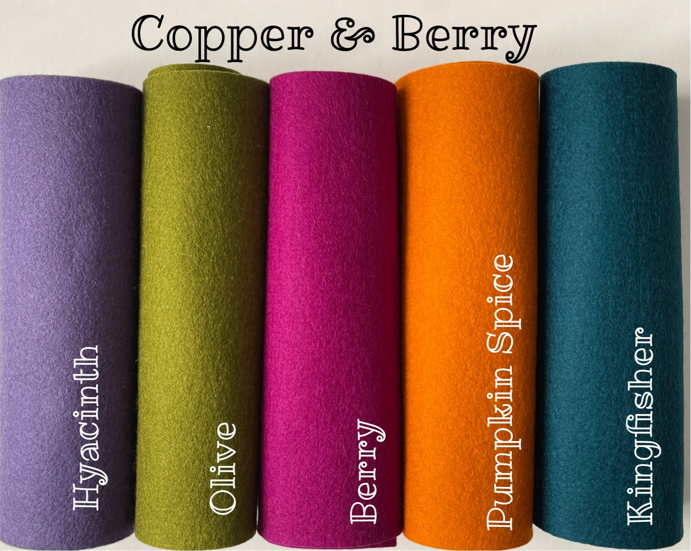 Palette Packs of 100% Wool Felt (sheets 20cm x 30cm) – Felt-Better